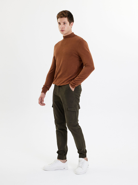 Брюки Мужской VG CLOTHES джоггеры хаки Хлопок, Полиэстер Спортивный ...