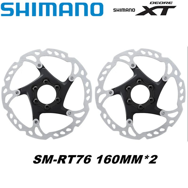 Тормозной диск для велосипеда (ротор) Shimano SM-RT76, 160мм, крепление ...