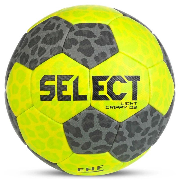 Мяч для гандбола Select LIGHT GRIPPY DB, 1 размер, желтый, серый купить ...