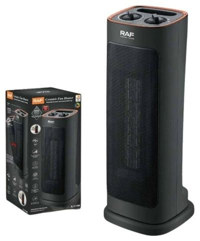 Тепловентилятор RAF R.1179B черный купить на OZON по низкой цене (1703949256)