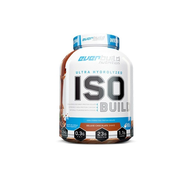 Everbuild nutrition, ISO BUILD, Протеин изолят, 2,2 кг (Шоколад ...
