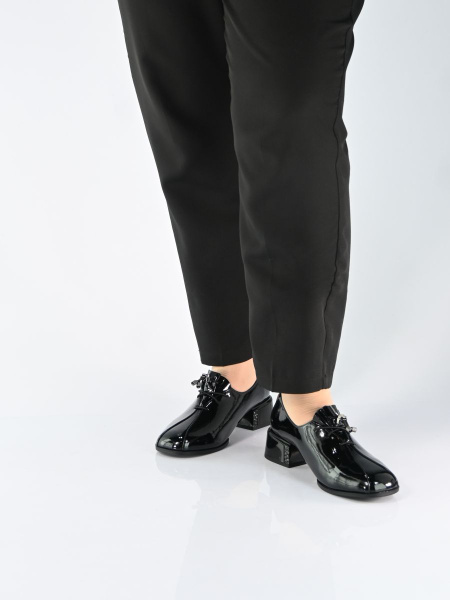 Туфли Женский Ascalini Кожа натуральная лакированная, размер 36 Стандартный низкий (до 4 см) 9 ...