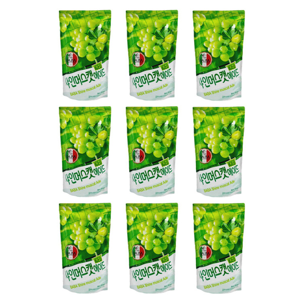 BABA Напиток безалкогольный Shine Muscat Ade Зеленый виноград с сахаром ...