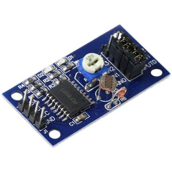 PCF8591 AD / DA Преобразование температурной подсветки модуля цифрового ...