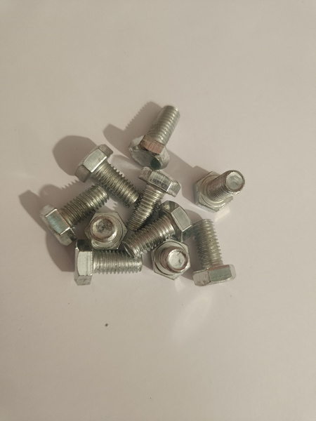 Болт M8 x 8 x 15 мм, головка: Шестигранная, 10 шт. 108 г купить на OZON по низкой цене (1711160311)