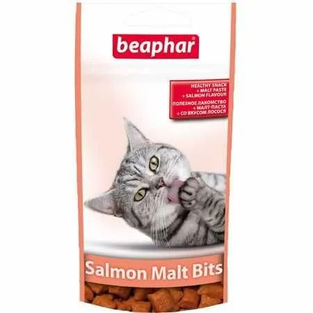 Vit Bits Salmon подушечки с витаминной пастой для кошек c лососем Beaphar 35 г купить на OZON по ...
