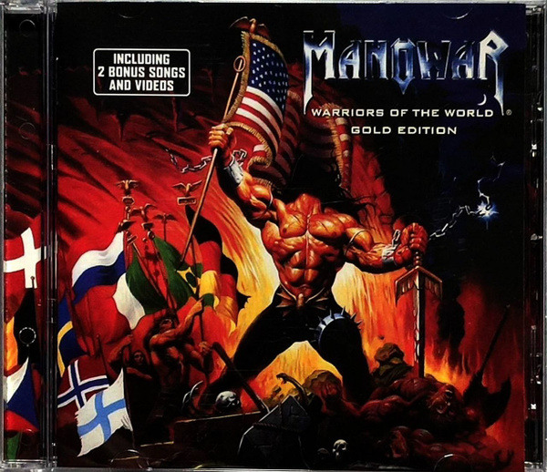 CD MANOWAR "Warriors Of The World" CD диск 2002 Heavy Power Metal ...