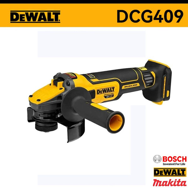 DEWALT DCG409 аккумуляторная угловая шлифовальная машина 20 В ...