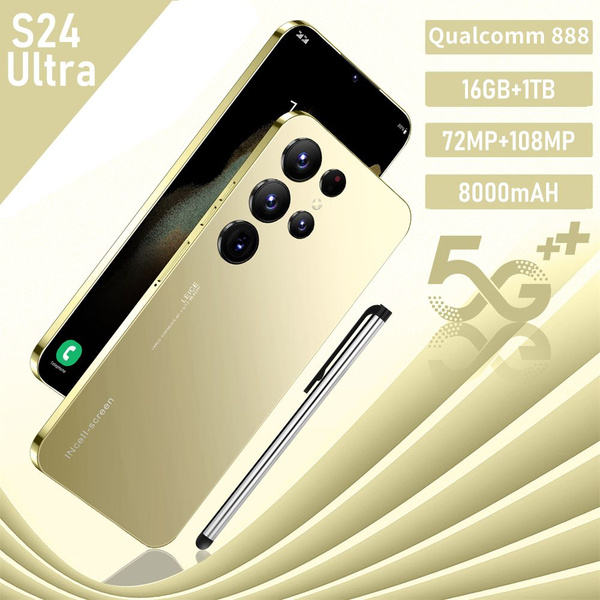 Мобильный телефон Смартфон Phone S24 Ultra 7,3 дюйма Супер - смартфон ...