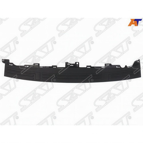 Накладка заднего бампера для Тойота Ленд Крузер Прадо 150 2009-2013, Toyota Land Cruiser Prado ...