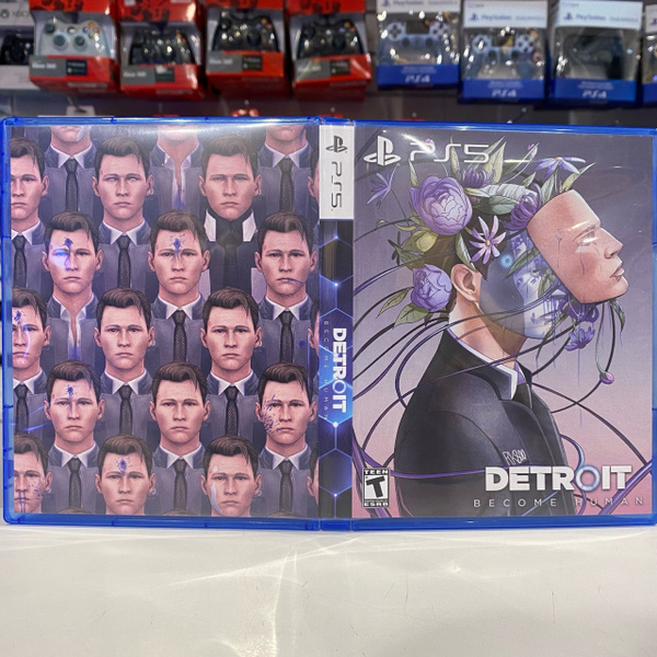 Игра "Detroit: Become Human" PS5 - Кастомная обложка для диска купить ...