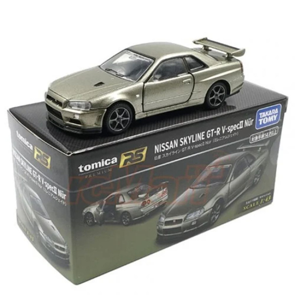 Машинка Takara Tomy Tomica Takara Tomy Tomica Premium No.11 1/43 Nissan Skyline GT-R V-SPEC II ...
