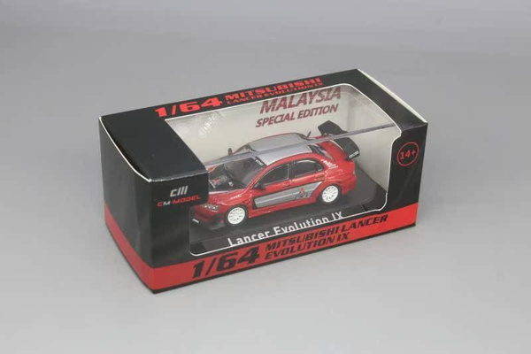 Машинка CM MODEL 1/64 Mitsubishi Lancer EVO 9th generation wide body ...