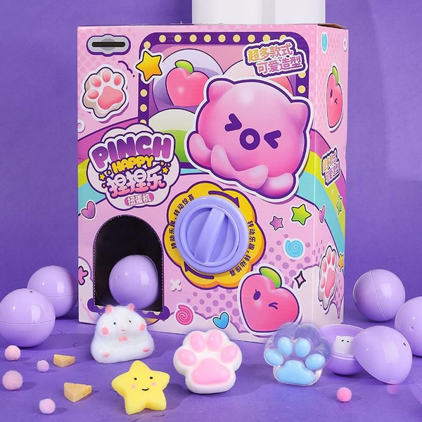 автомат с табо сквишами/automatic with tabo squishy/machine with paws ...