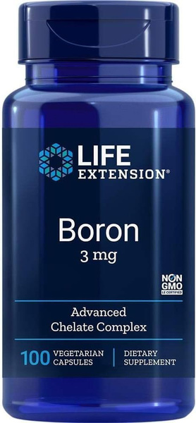 Life Extension Boron 3мг 100 капсул купить на OZON по низкой цене ...