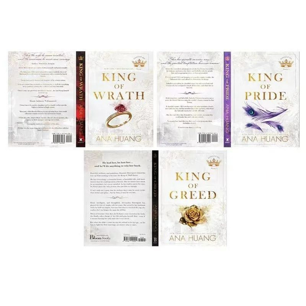 King Of Wrath 1-3 King Of Wrath Ana Huang | Coco Fay купить на OZON по ...