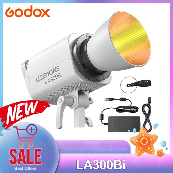 Godox Litemons LA300Bi Двухцветный COB LED заполняющий свет Smart APP ...