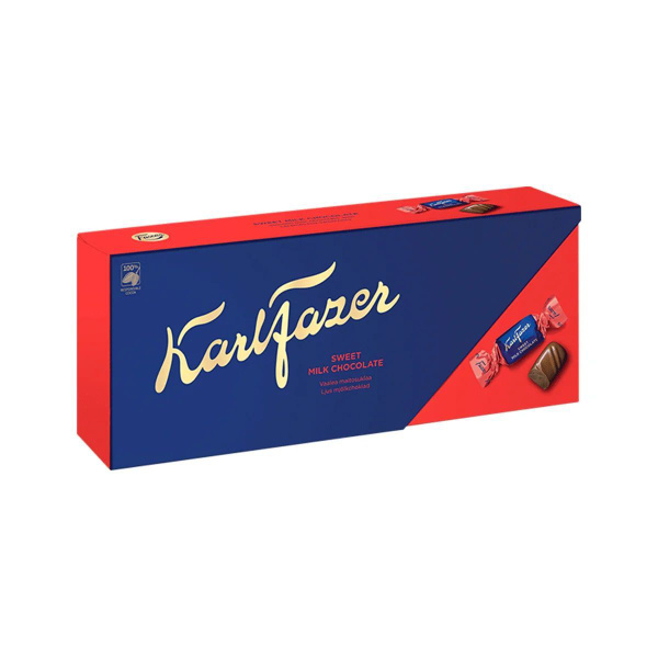 Шоколадные конфеты Fazer сладкий молочный шоколад 270 грамм Финляндия ...