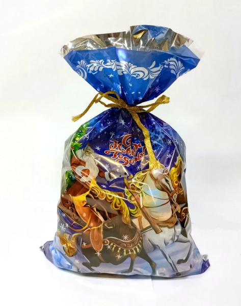 Новогодний сладкий подарок Пакет 1000 гр. купить на OZON по низкой цене ...