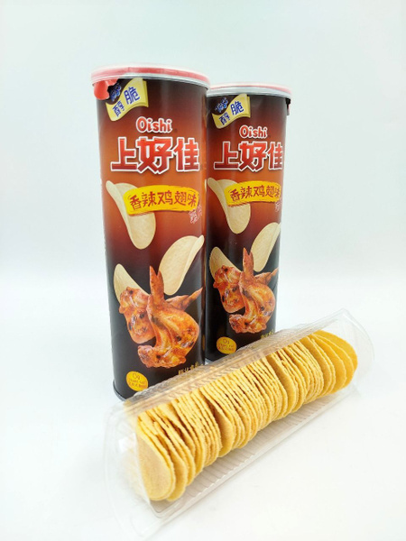 Чипсы Oishi со вкусом Курицы гриль 2 уп х 85 гр. Туба . Китай купить на ...