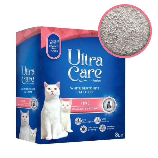 Ultra Care Fine Small Cats&Kittens Комкующийся наполнитель для ...