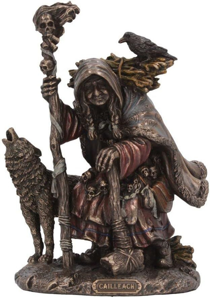 Статуэтка Nemesis Now - Cailleach - Бронзовая статуэтка кельтской ...