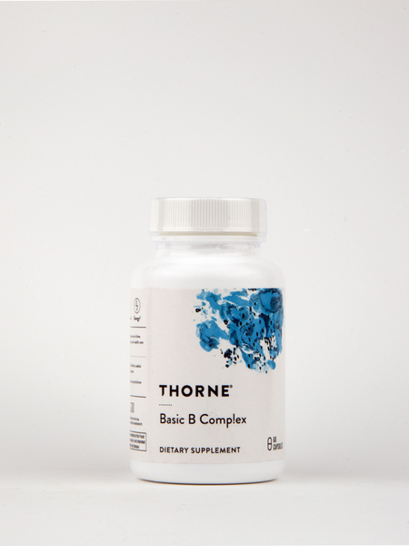 Базовый комплекс группы B, Basic B Complex, Thorne Research, 60 капсул купить на OZON по низкой ...
