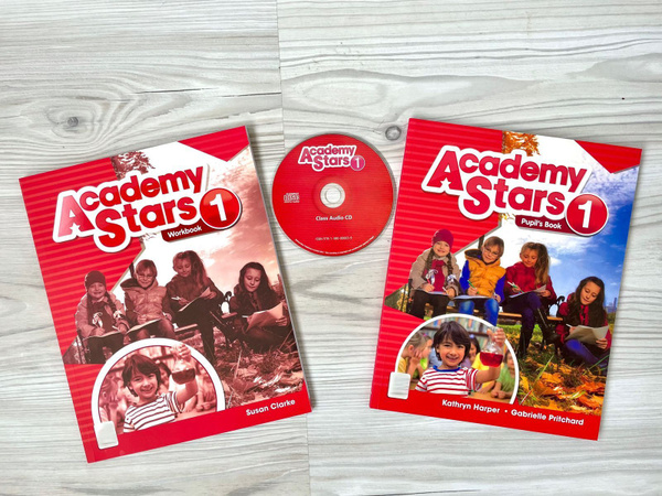 Academy Stars 1 Pupils book+Workbook+Диск купить на OZON по низкой цене ...