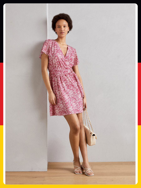 Платье Morgan RICHIE, розовый, 38;40, Женский, На любой сезон, размер ...