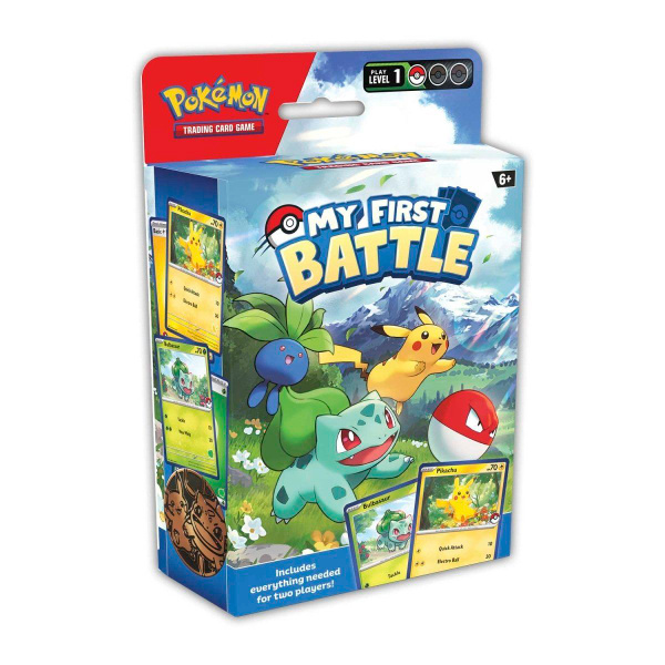 Настольная игра Pokemon TCG - стартовый набор для 2 игроков My First ...