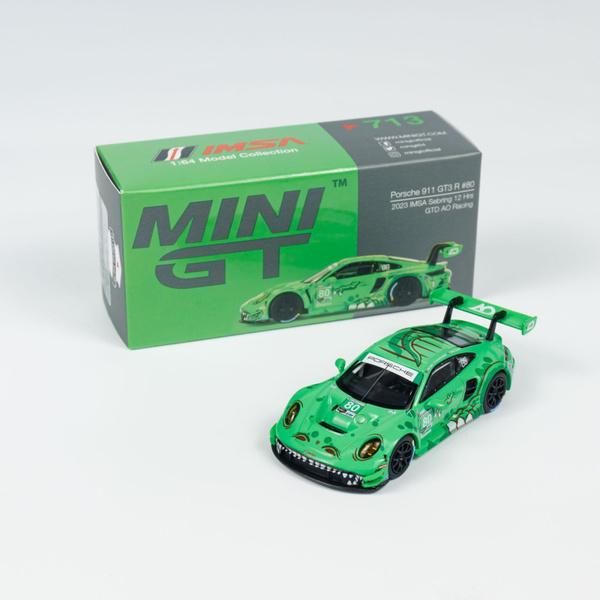 Вопросы и ответы о Mini GT 713 Porsche 911 GT3 #80 Roxy Литой под ...