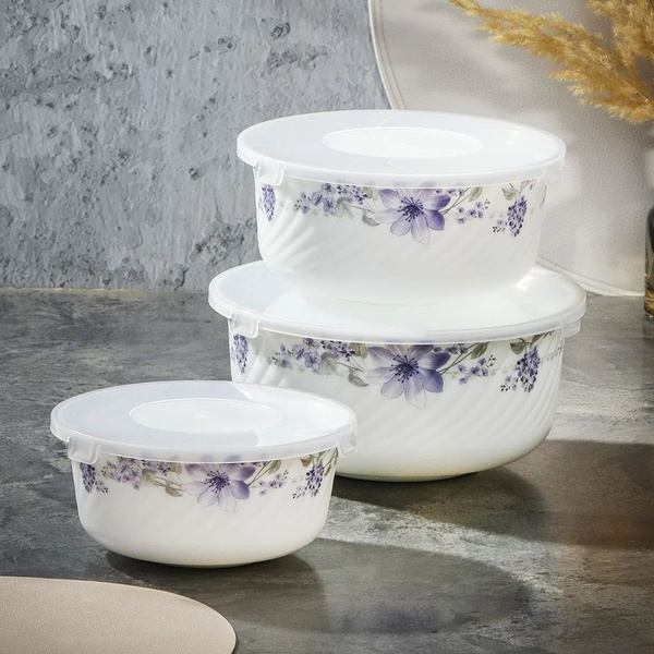 Набор салатников DANIKS, 500 мл, 800 мл, 1400 мл купить c доставкой на OZON по низкой цене ...