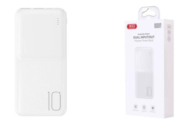 Внешний аккумулятор (Power Bank) Универсальный дополнительный аккумулятор Power Bank XO PR251 ...