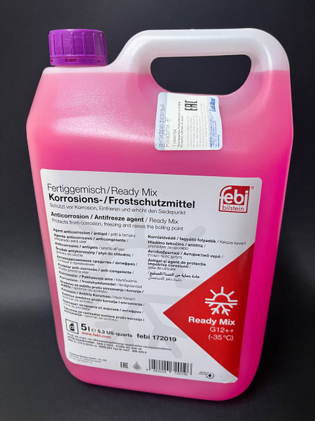 Антифриз Febi G12++ 5L арт. 172019 купить на OZON по низкой цене ...
