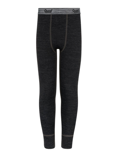 Термобрюки Мальчики OLDOS, размер 170 Зима Шерсть, Акрил темно-серый, серый Повседневный, рост ...