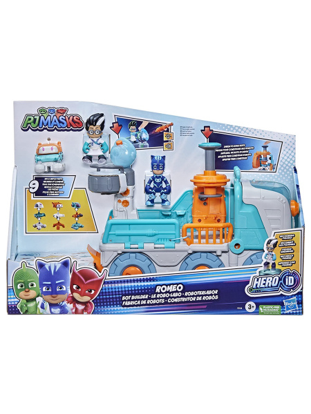 PJ Masks Romeo Bot Builder / Игровой набор "Транспортное средство" со ...