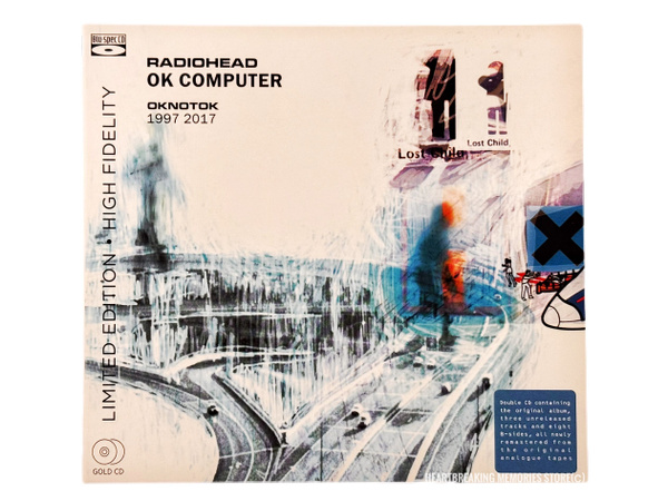 RADIOHEAD "OK Computer OKNOTOK 1997 2017" (Limited Gold Edition) 2 CD ...