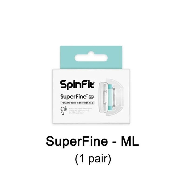 SPINFIT SuperFine-ML;Сменные амбушюры SpinFit Superfine для AirPods Pro ...