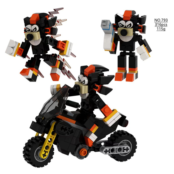 SHIN SONIC Модель Mutant Building Block, средний строительный блок ...
