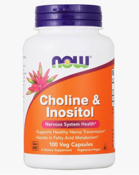 Холин и Инозитол NOW Choline & Inositol 250 мг 100 капс купить на OZON по низкой цене (1911542930)
