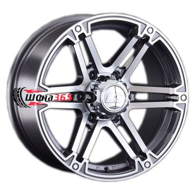 Колесный диск LS 17x8" PCD6x139.7 ET25 D106.1 Литой купить c доставкой на OZON по низкой цене ...