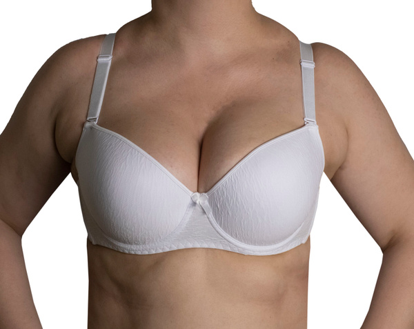 Бюстгальтер Женский VE.NU.S на косточках, размер 90D белый Китай Однотонный купить c доставкой ...