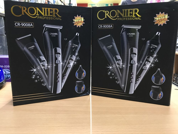 CRONIER Триммер для волос Триммеры для волос Professional, кол-во насадок 3 купить на OZON по ...