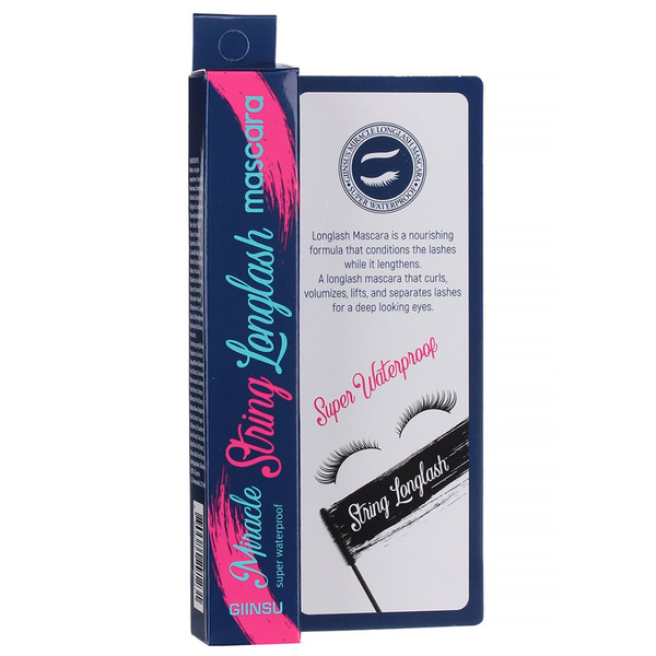 Giinsu Тушь для ресниц удлиняющая Miracle String Longlash Mascara, 13 г ...
