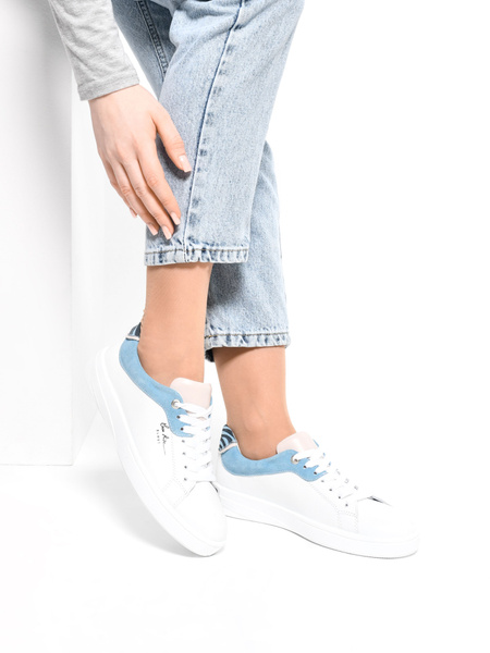 Кеды Женский BELWEST Натуральная кожа, размер 38 G На любой сезон Шнурки Беларусь купить c ...