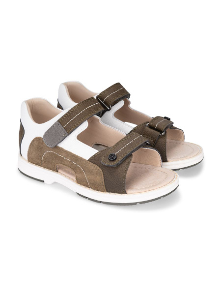 Сандалии Мальчики Ortmann, размер 33 Натуральная кожа Анатомическая стелька Лето Германия ...