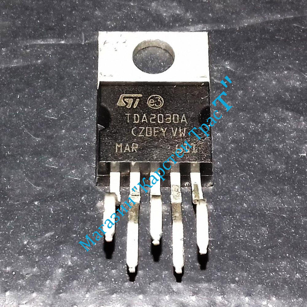 10ШТ Линейный аудиоусилитель мощности TDA2030A AMP IC ST купить на OZON ...