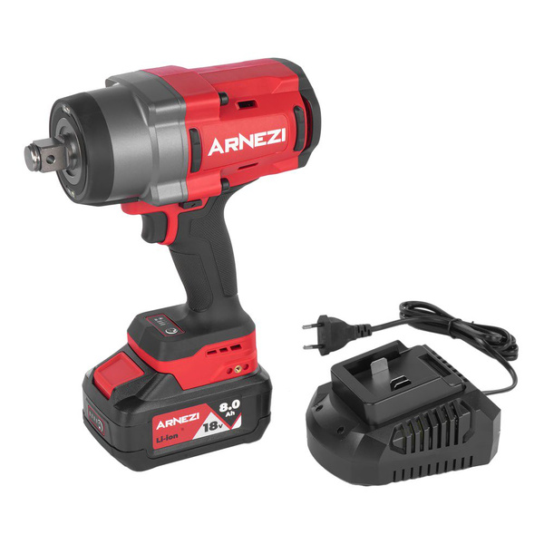 Гайковерт ударный аккумуляторный бесщеточный 3/4" 2300Nm 18V 4.0Ah ARNEZI R9000013 купить на ...