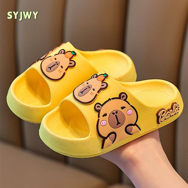 Тапочки Девочки, Мальчики SYJWY, размер 24, 25 R (средняя) желтый На любой сезон купить c ...