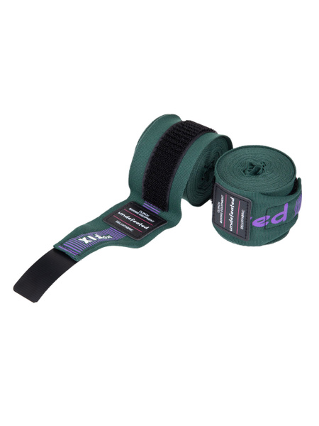Бинты боксерские Clinch Boxing Hand Wrap Undefeated темно-зеленые ...